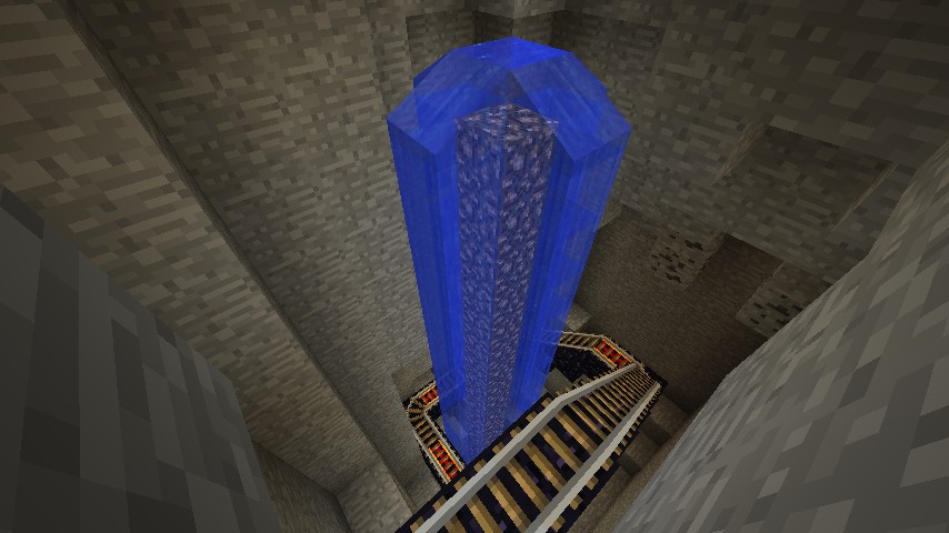 Mountain Rollercoaster - Update #1 Minecraft Map